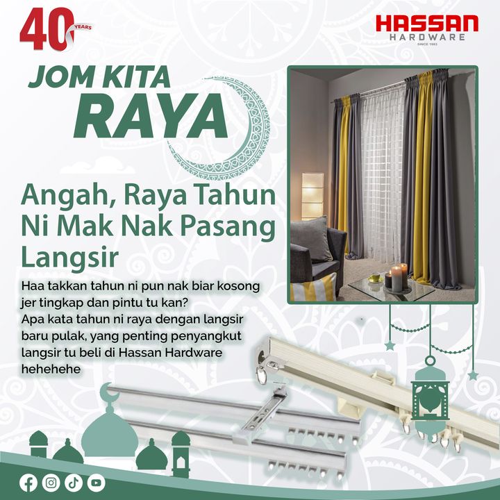 Inspirasi Deko Rumah Raya Terkini ?? Jom Raya Sakan Bersama Hassan ...