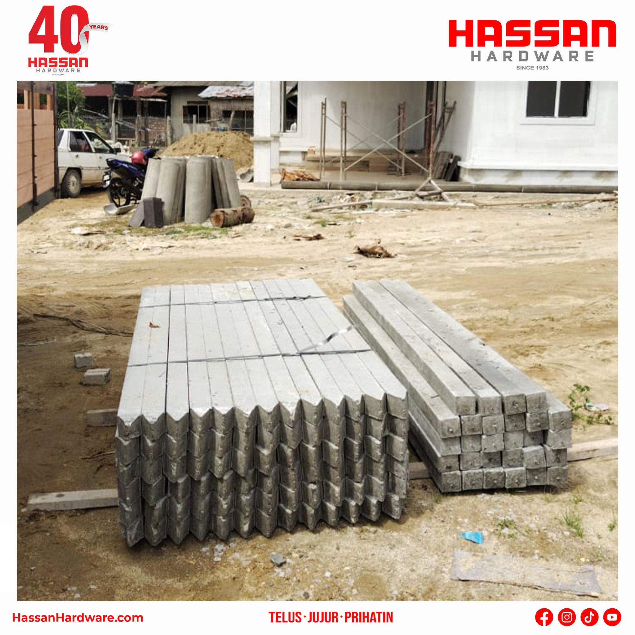 #TIANG PAGAR SIMEN – Ready Stock ——————– ——————– Sesu – Info Hassan ...