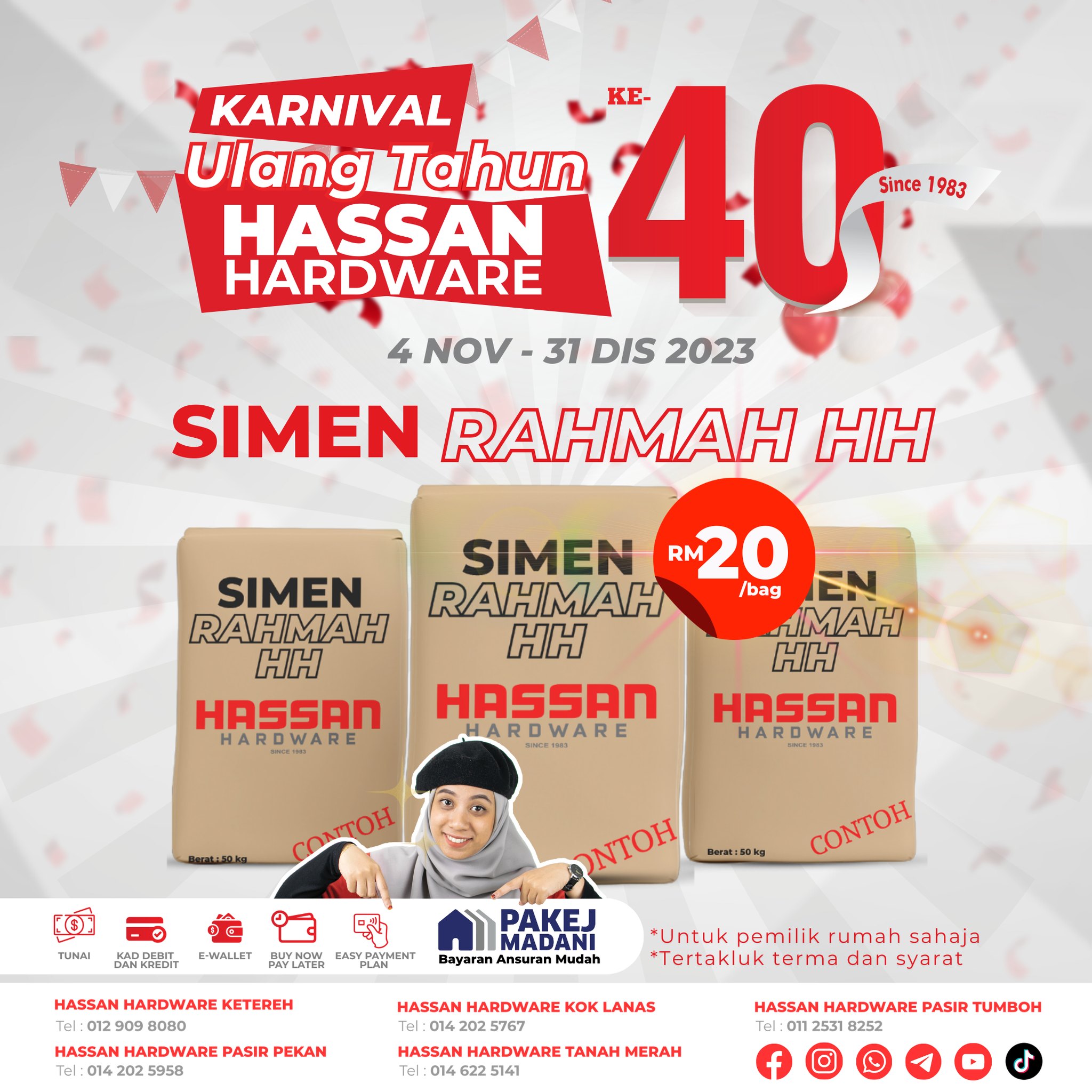 Bina rumah dengan Hassan Hardwar – Info Hassan Hardware