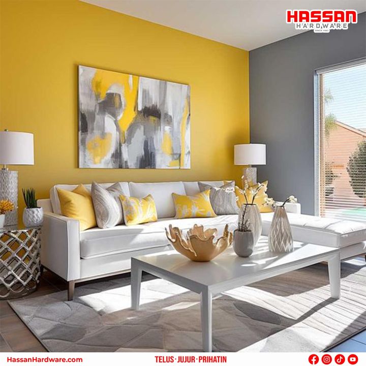 Cat Rumah Anda Seindah Istana Raja! 🌟 #CatRumahRaya – Info Hassan Hardware